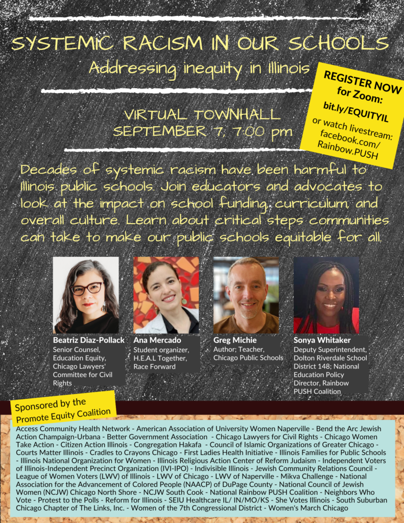 Promote Equity IL - Town Hall on Systemic Racism in the IL Public ...